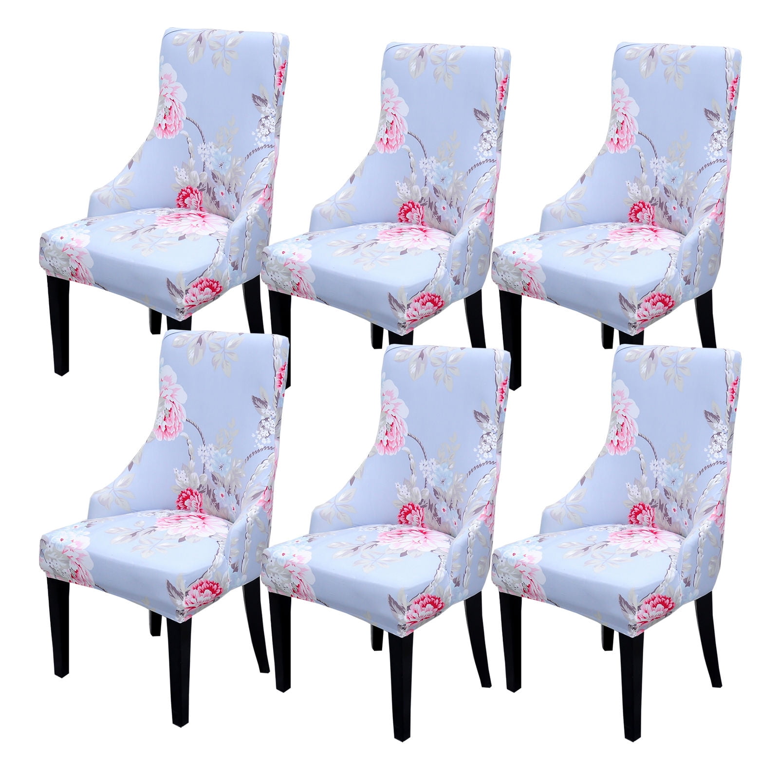 Super Stretch Armless Wingback Chair Slipcover,Sloping Armchair Cover ...