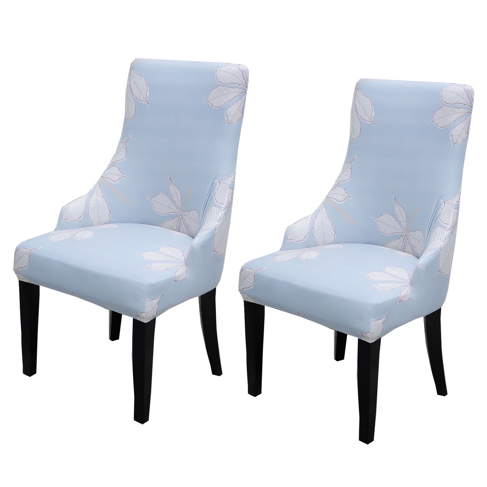 Super Stretch Armless Wingback Chair Slipcover,Sloping Armchair Cover ...