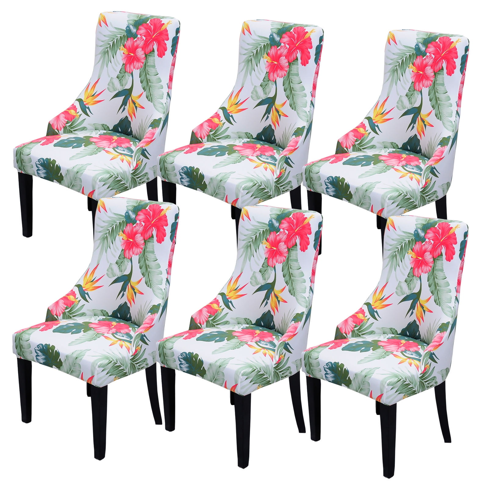 Super Stretch Armless Wingback Chair Slipcover,Sloping Armchair Cover ...