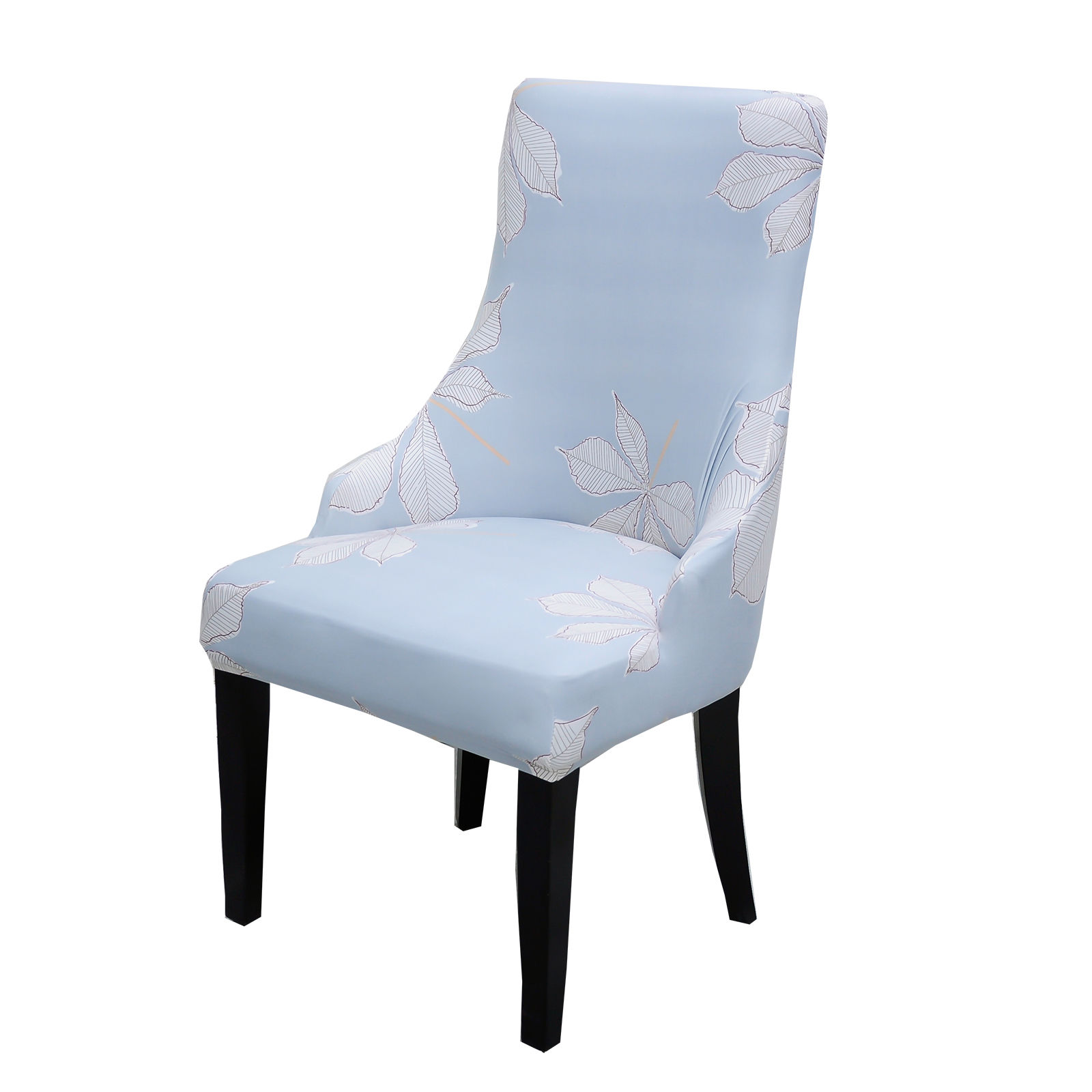 Super Stretch Armless Wingback Chair Slipcover,Sloping Armchair Cover ...