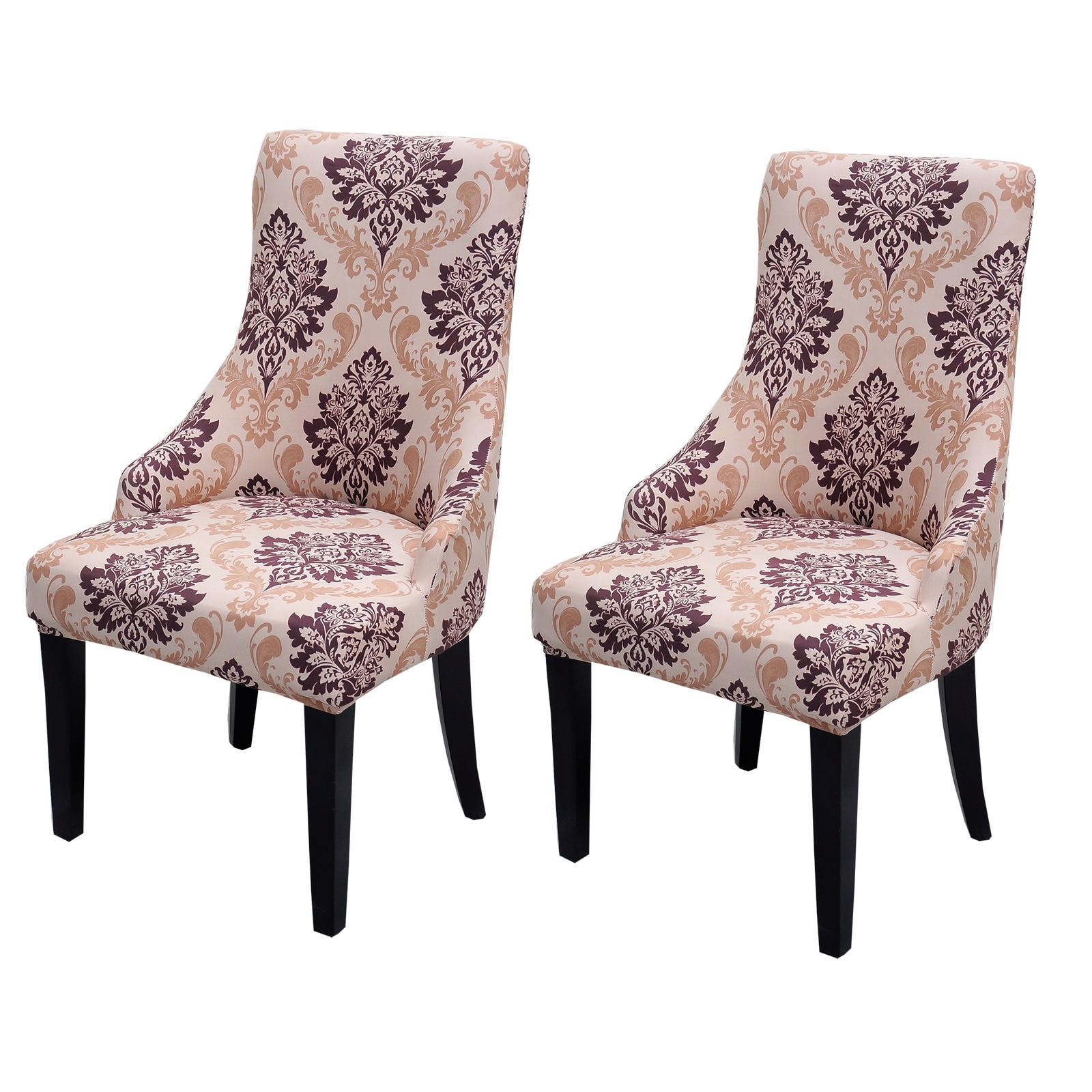 Super Stretch Armless Wingback Chair Slipcover,Sloping Armchair Cover ...