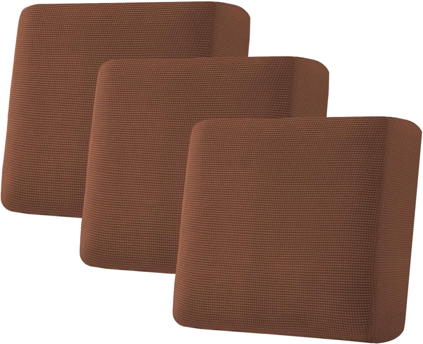 Super Stretch Individual Seat Cushion Covers - Sofa & Couch Cushion ...