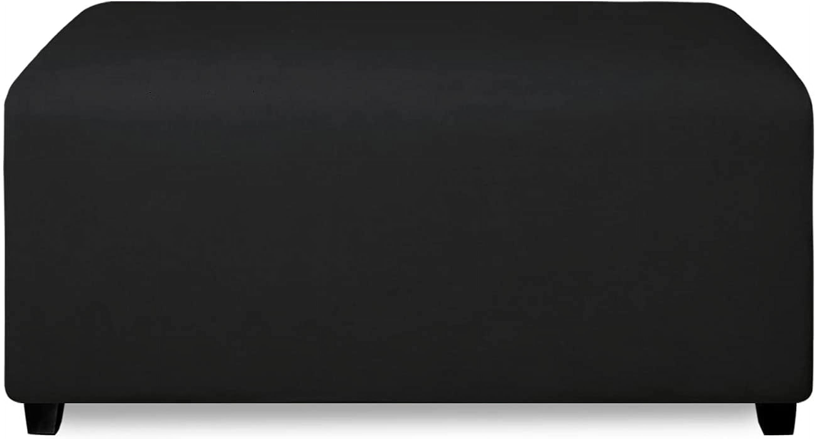 Super Stretch Soft Form Fit Ottoman Cover Rectangle - Ottoman ...