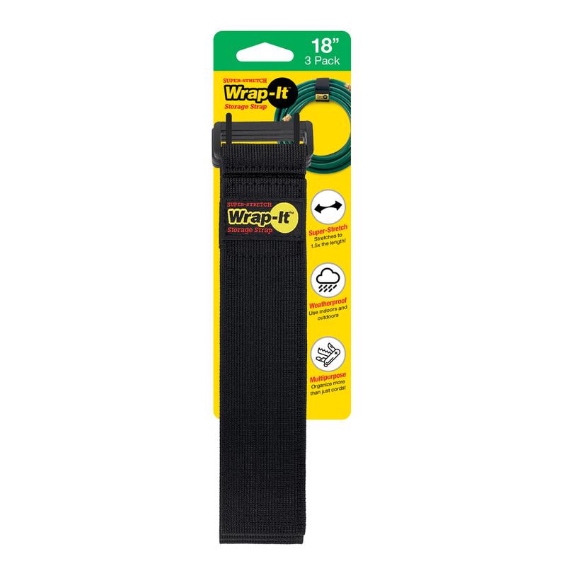 Super-Stretch Storage Straps - 18-in. (3-Pack) - Walmart.com