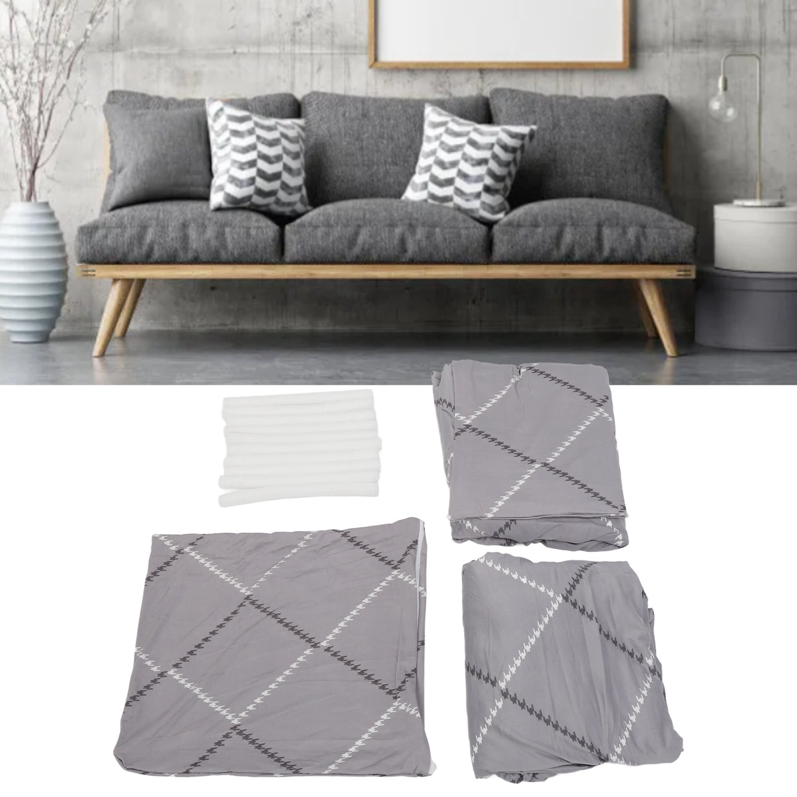 Super Stretchy Sofa Cover, Fits Most Sofas! Protects Against Wear Tear ...