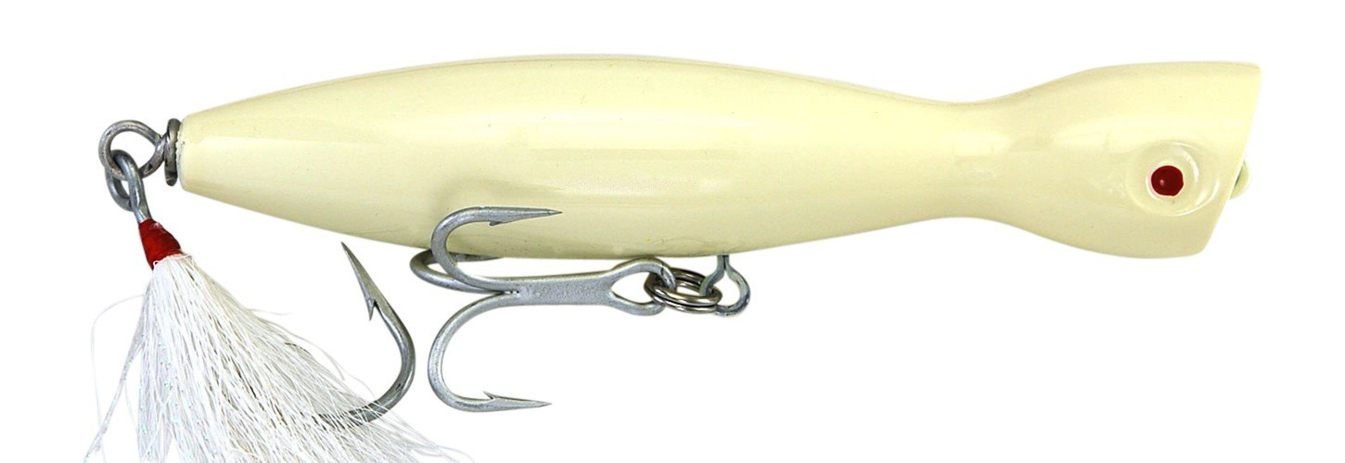 Super Strike Little Neck Popper, "Floating", 1-1/2oz, Bone - Walmart.com