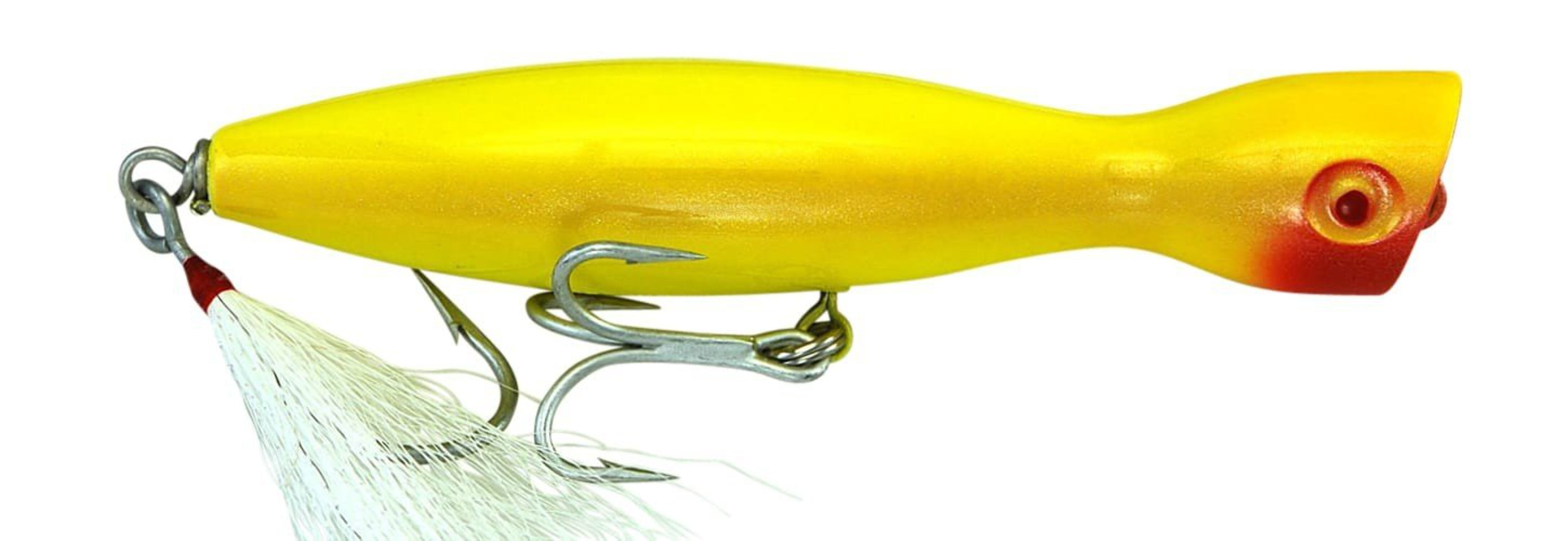 Super Strike Little Neck Popper, "Heavy", 2-3/4oz, All Yellow - Walmart.com