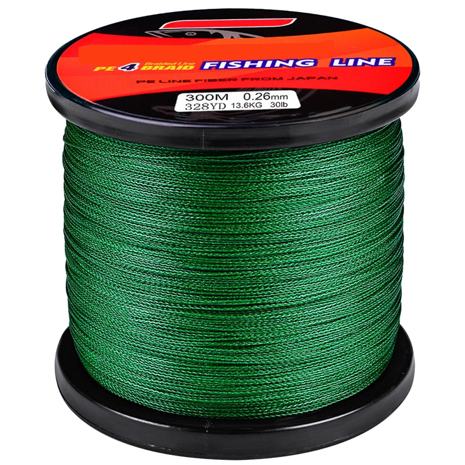 Super Strong 4 Strand Fishing Line High Visibility Green Mainline for ...