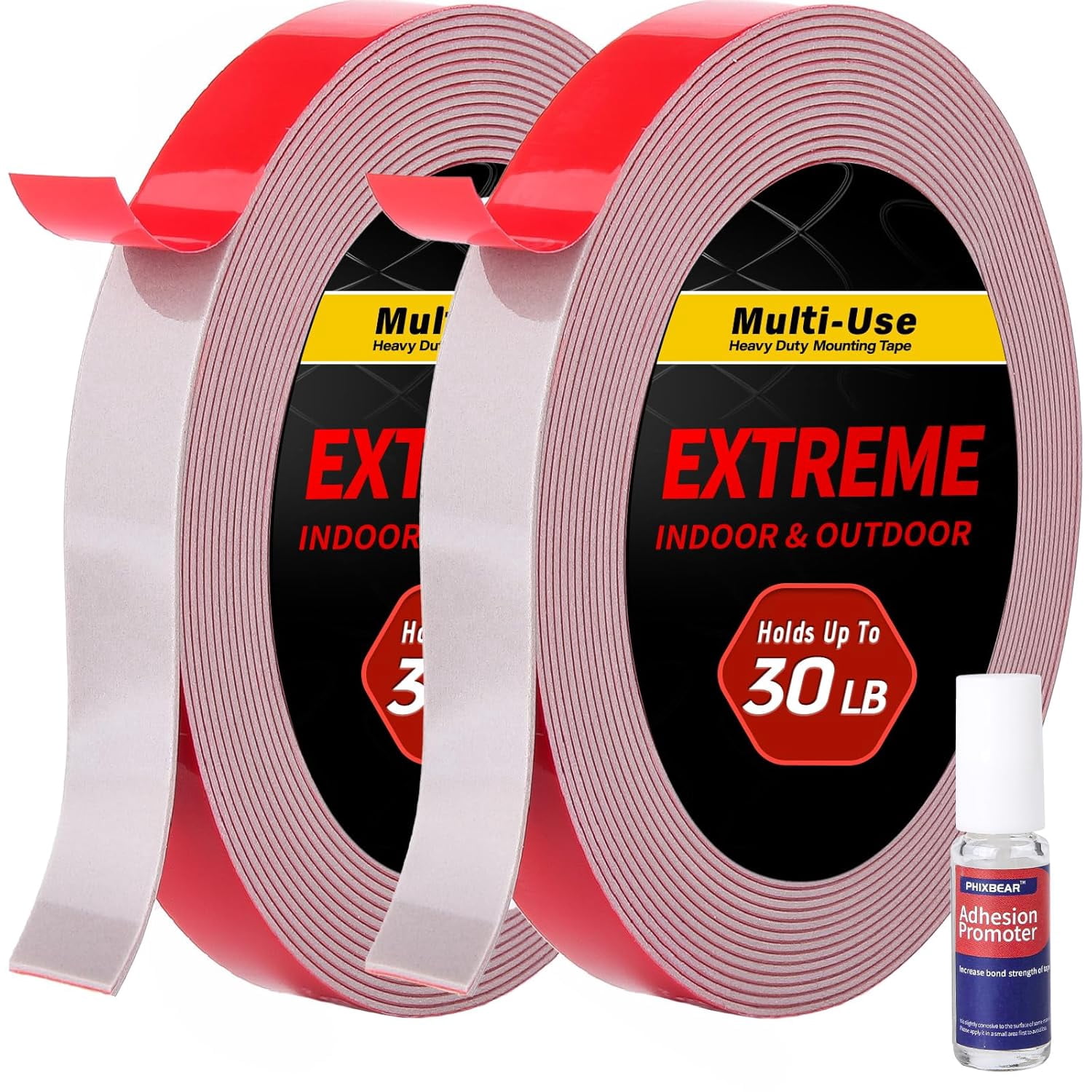 Super Strong Adhesion, Heavy Duty Double Sided Tape, Waterof for Indoor ...