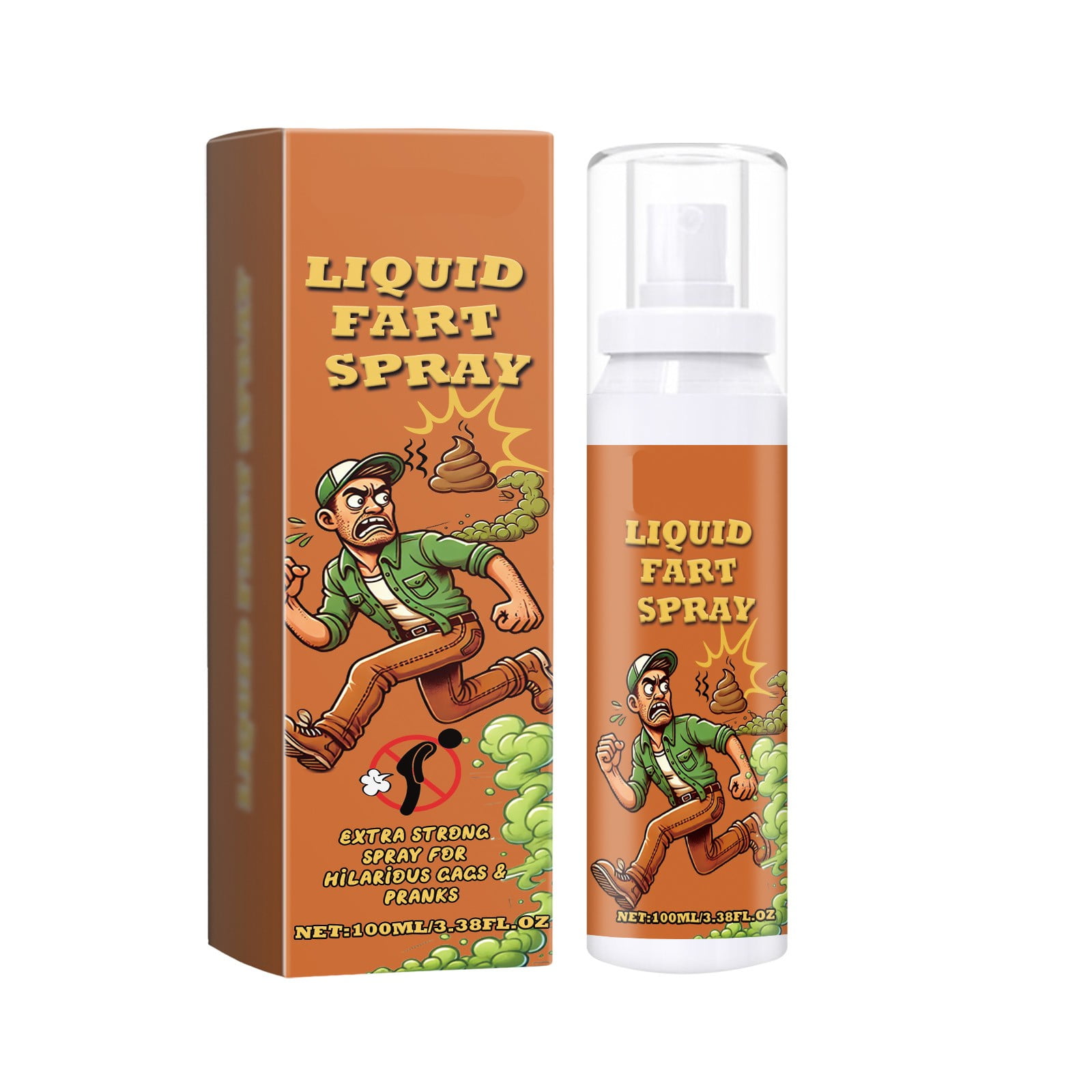 Super Strong Fart Spray 100ml Liquid, Fart Trick Prank Super Smelly ...