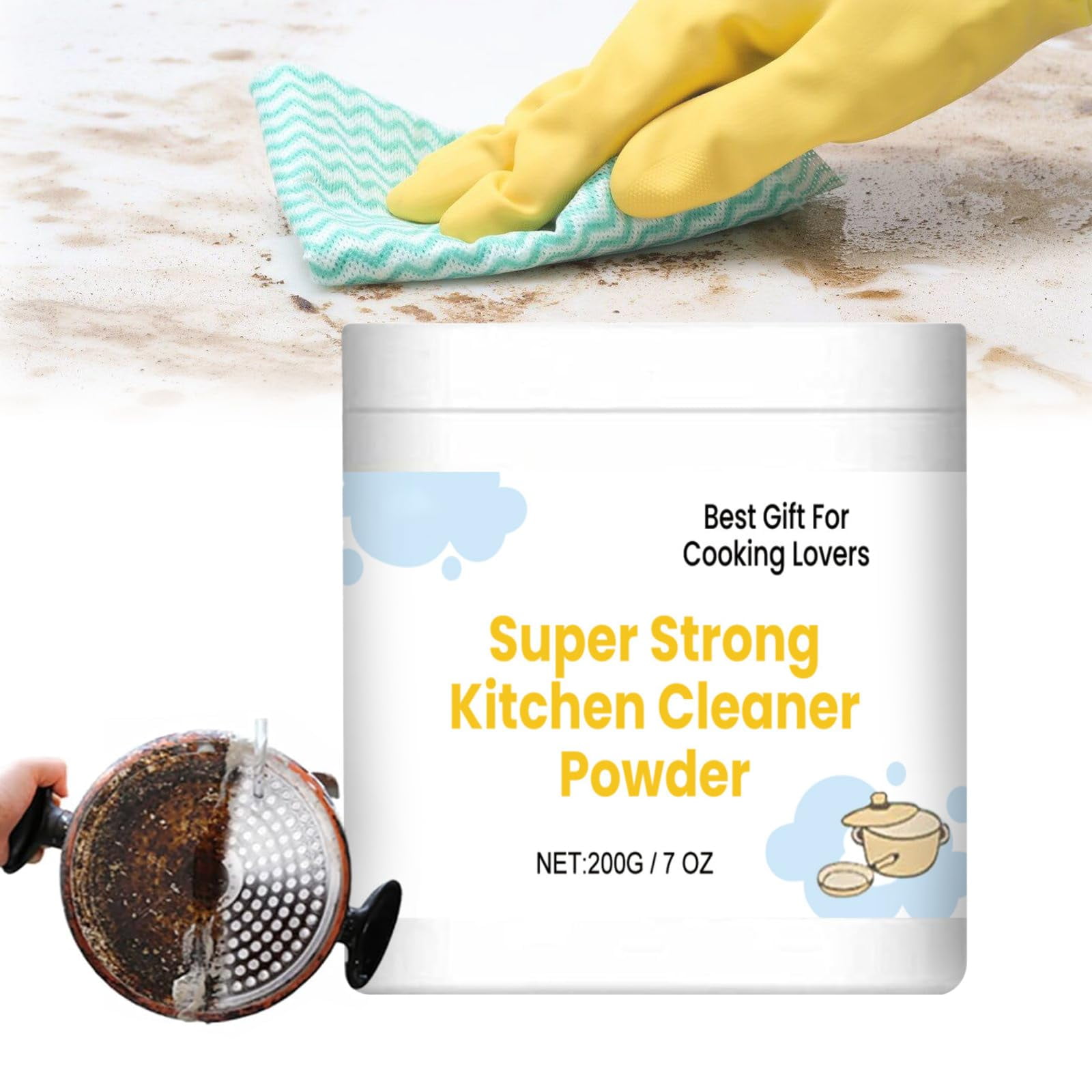 Super Strong Kitchen Cleaner Powder,Heavy Kitchen Duty Degreaser, 2024 ...
