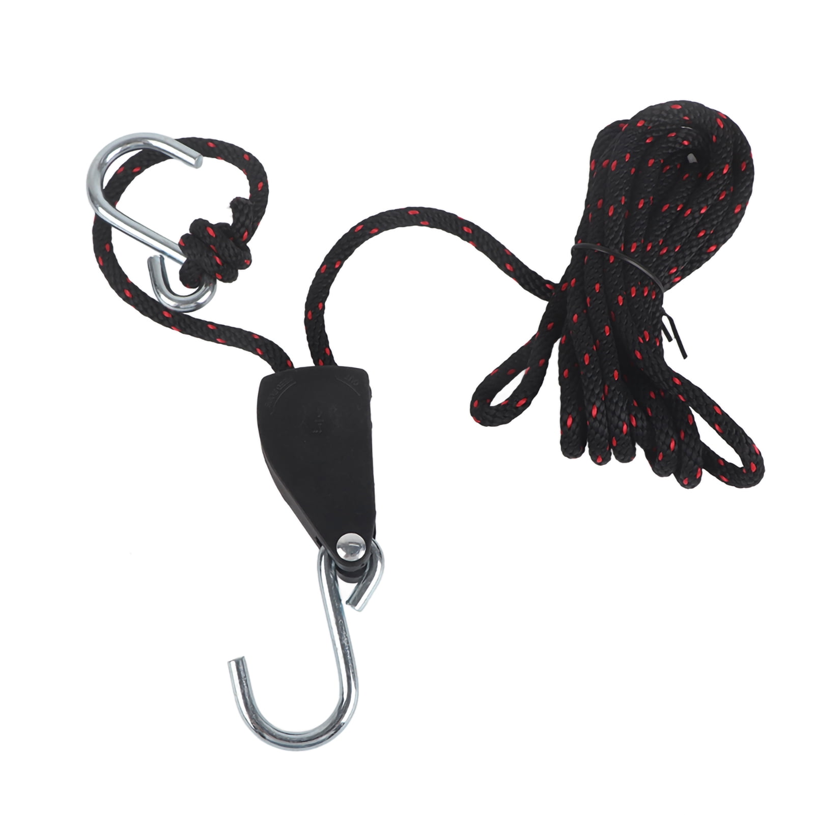 Super Strong Multi-Purpose Rope Ratchet Tie Down with S-Shaped Hook ...