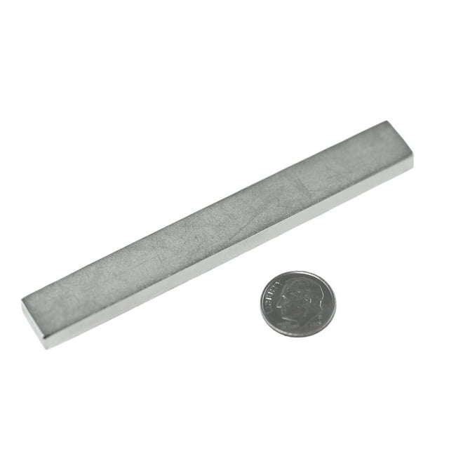 Super Strong N52 Neodymium Magnet 4 x 1/2 x 1/4" Bar, The World’s ...
