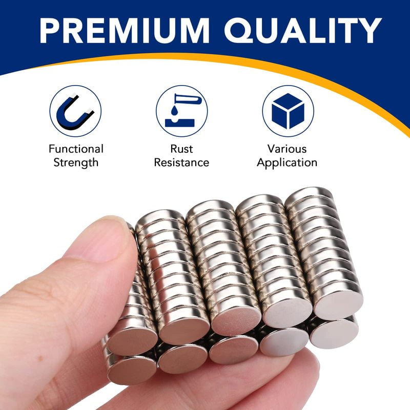 Super Strong Neodymium Disc Magnets Powerful Rare Earth Magnets for ...
