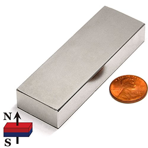 Super Strong Neodymium Magnet Grade N52 3x1x1/2" CMS Magnetics ...