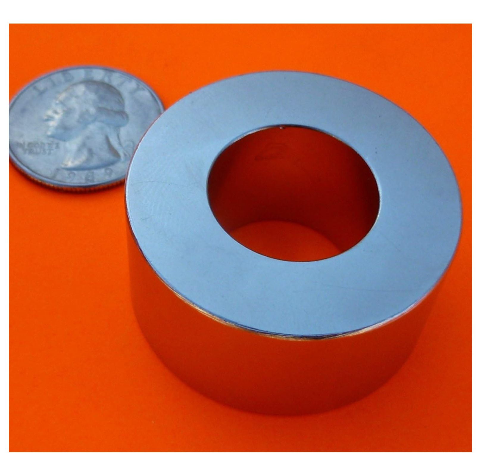 Super Strong Neodymium Magnet Ring 1.5" OD x 3/4" ID x 3/4" N42 ...