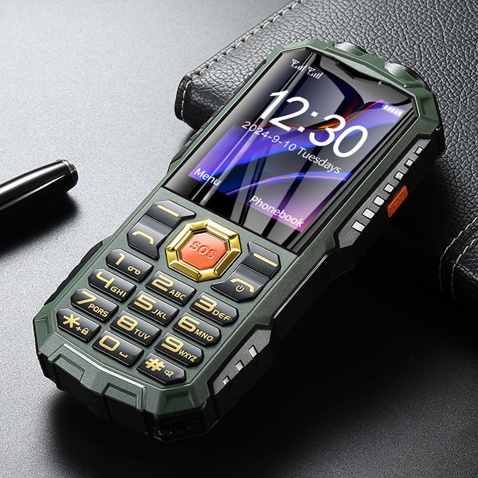 ‌Super Strong Signal Elderly Cell Phone - Large Screen Flip Phone with ...