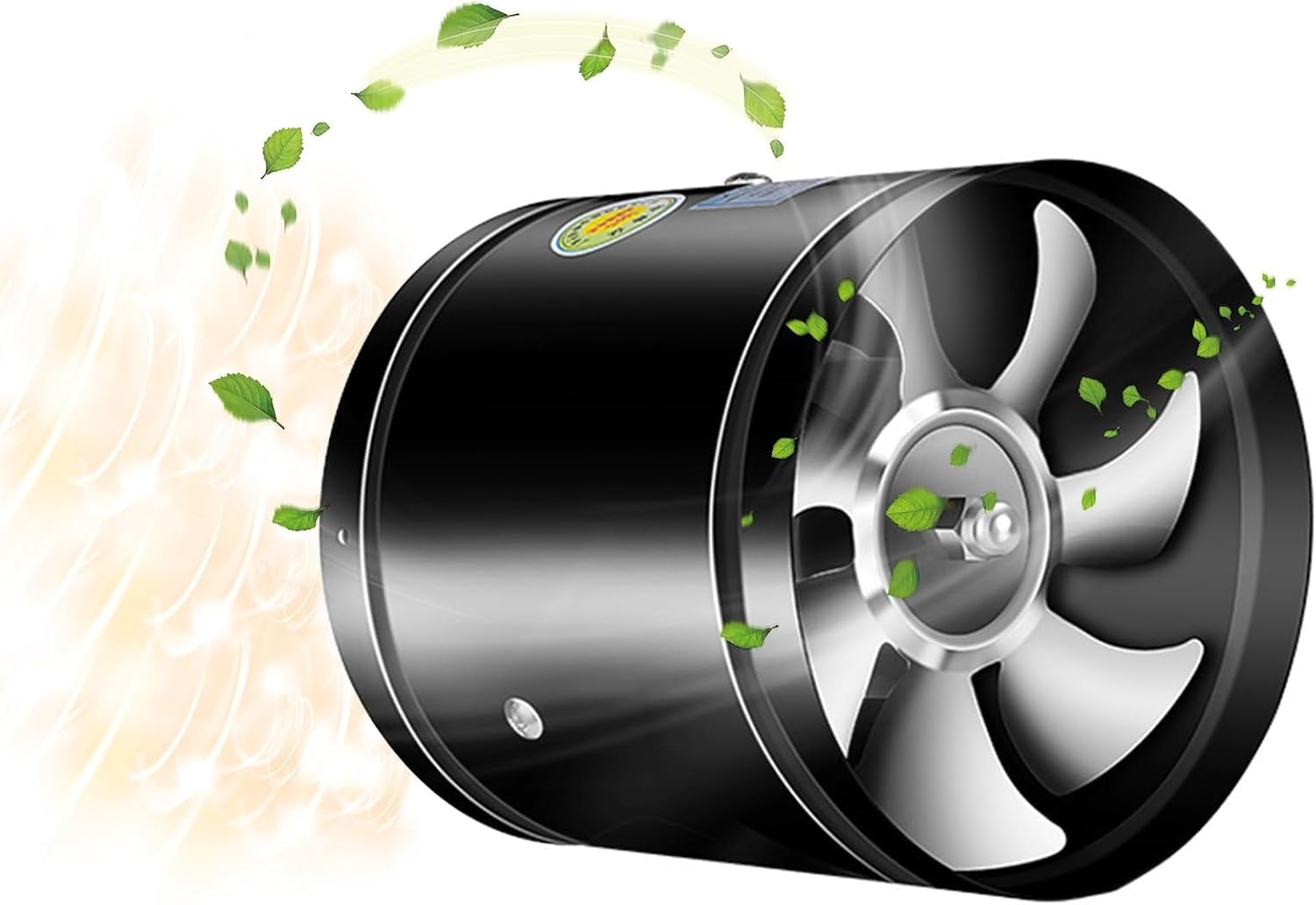 Super Suction Multifunctional Powerful Mute Exhaust Fan, 4 Inch Metal ...