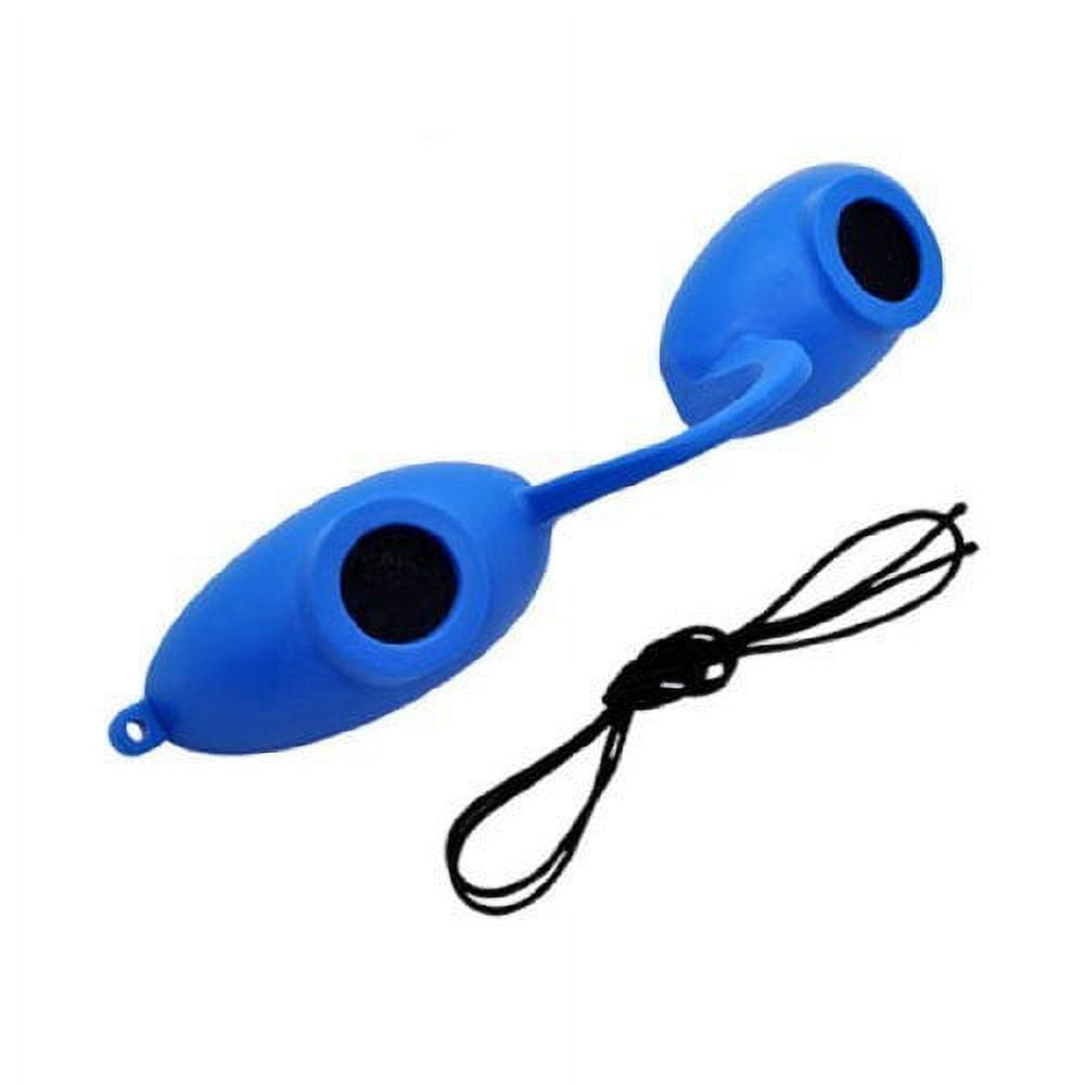 Super Sunnies Evo Flexible Blue Goggles for UV Eye Protection & Tanning ...