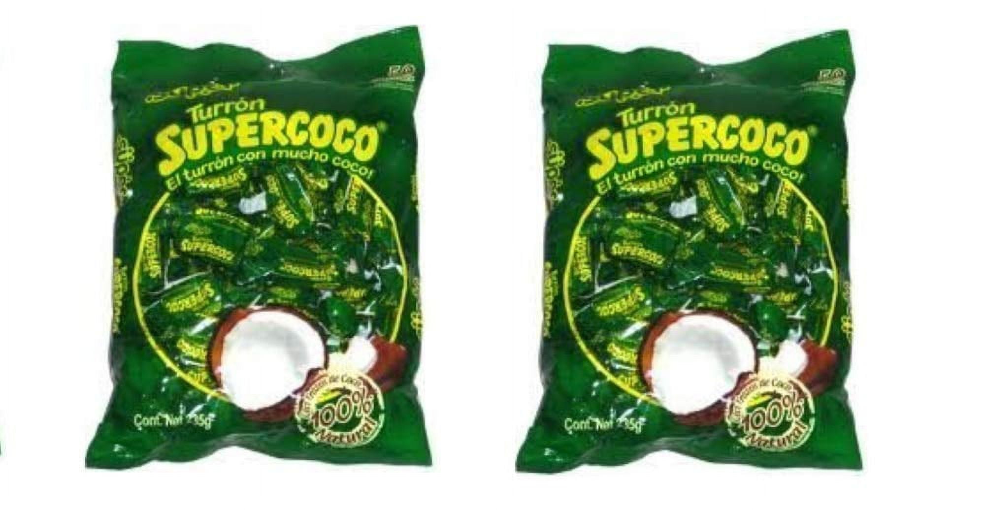 Super TURRON SUPERCOCO All Natural Coconut Candy 50 Count by Supercoco ...