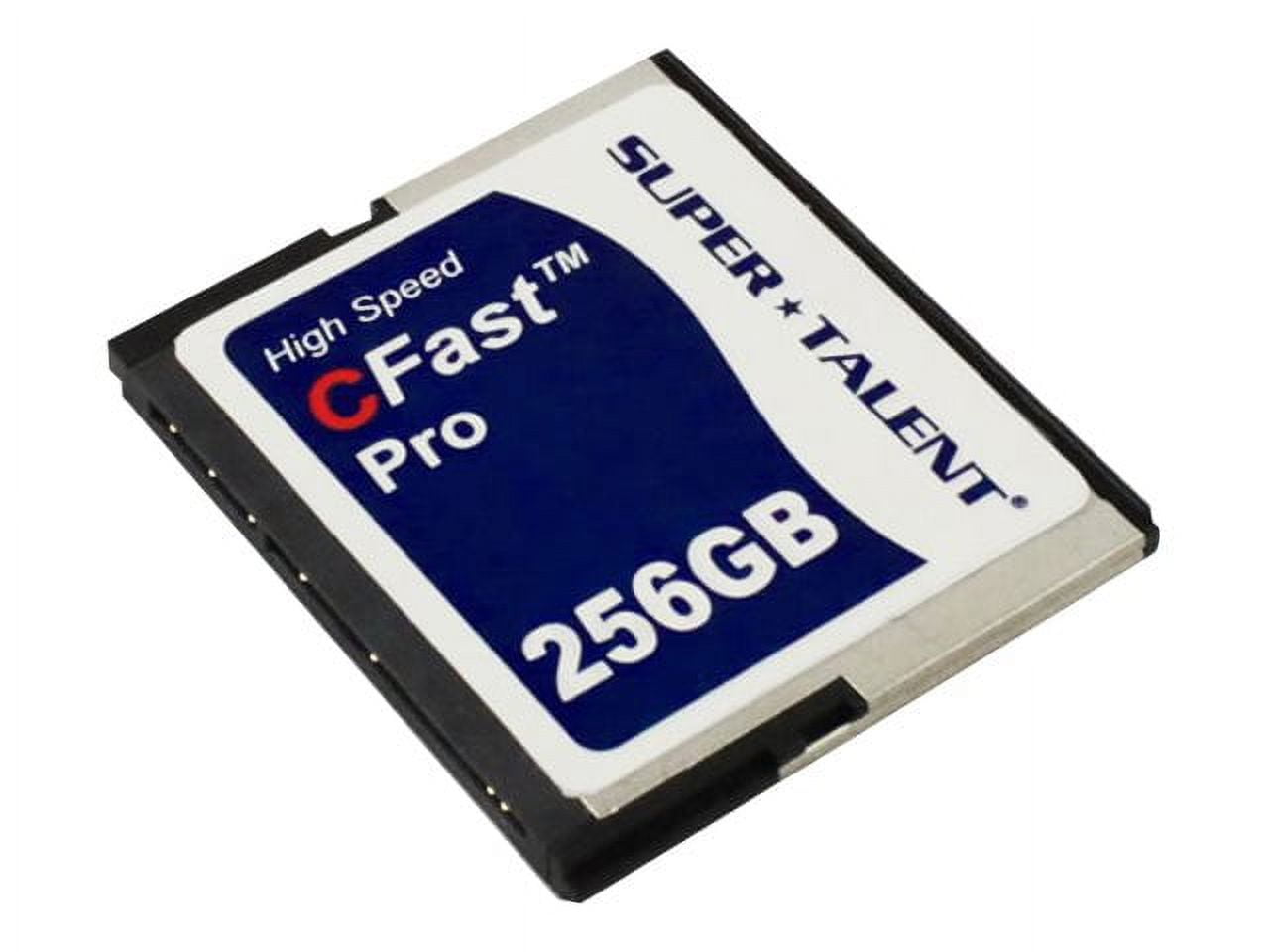 Super Talent CFast Pro Storage Card - Flash memory card - 128 GB - 600x ...