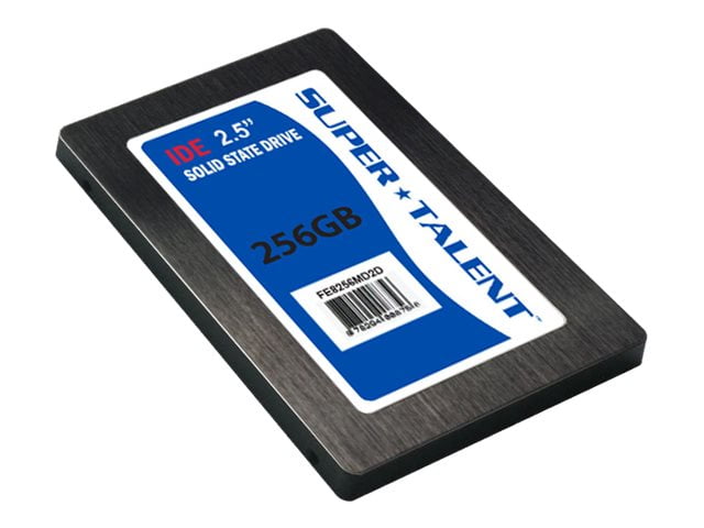 Super Talent DuraDrive ET3 256 GB Solid State Drive, 2.5" Internal, IDE ...