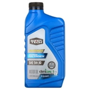 Super Tech Automotive Full Synthetic SAE 5W-30 Motor Oil for High ...