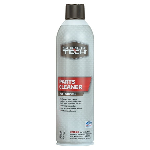 Super Tech All Purpose Parts Cleaner 15 oz - Effective Grease & Oil ...