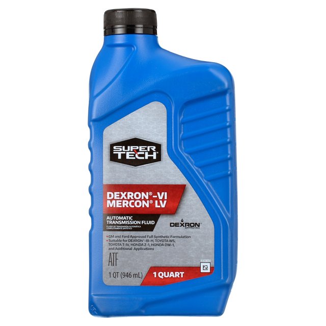 Super Tech DEXRON VI/MERCON LV Full Synthetic Automatic Transmission Fluid, 1 Quart - Walmart.com