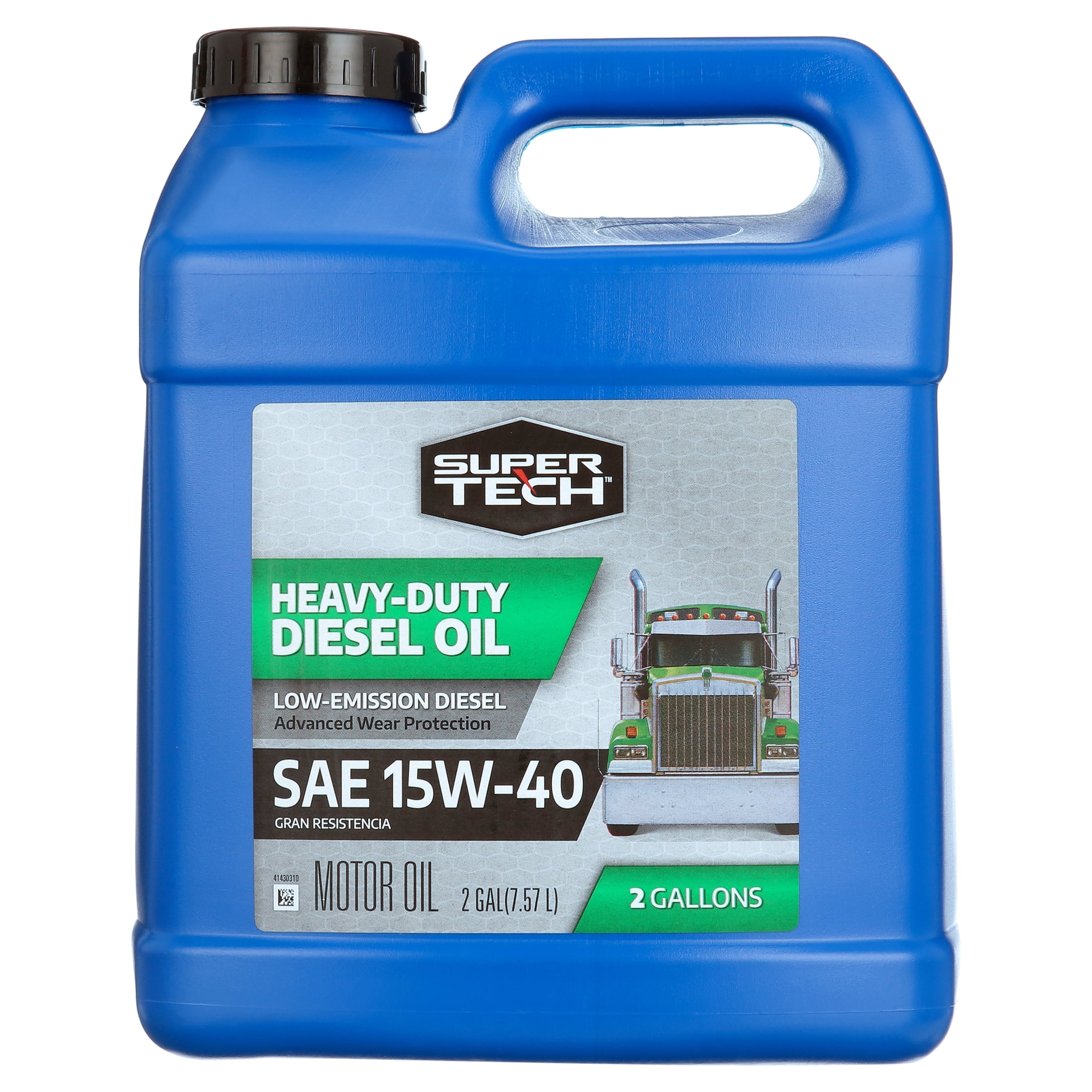 Super Tech Heavy Duty SAE 15W-40 Motor Oil, 2 Gallons - Walmart.com