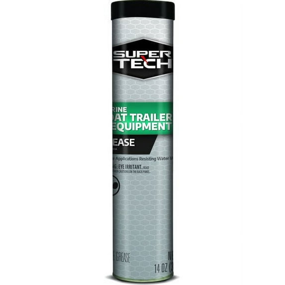 Super Tech Marine Grease 14oz Water-Resistant High Drop Point for ...