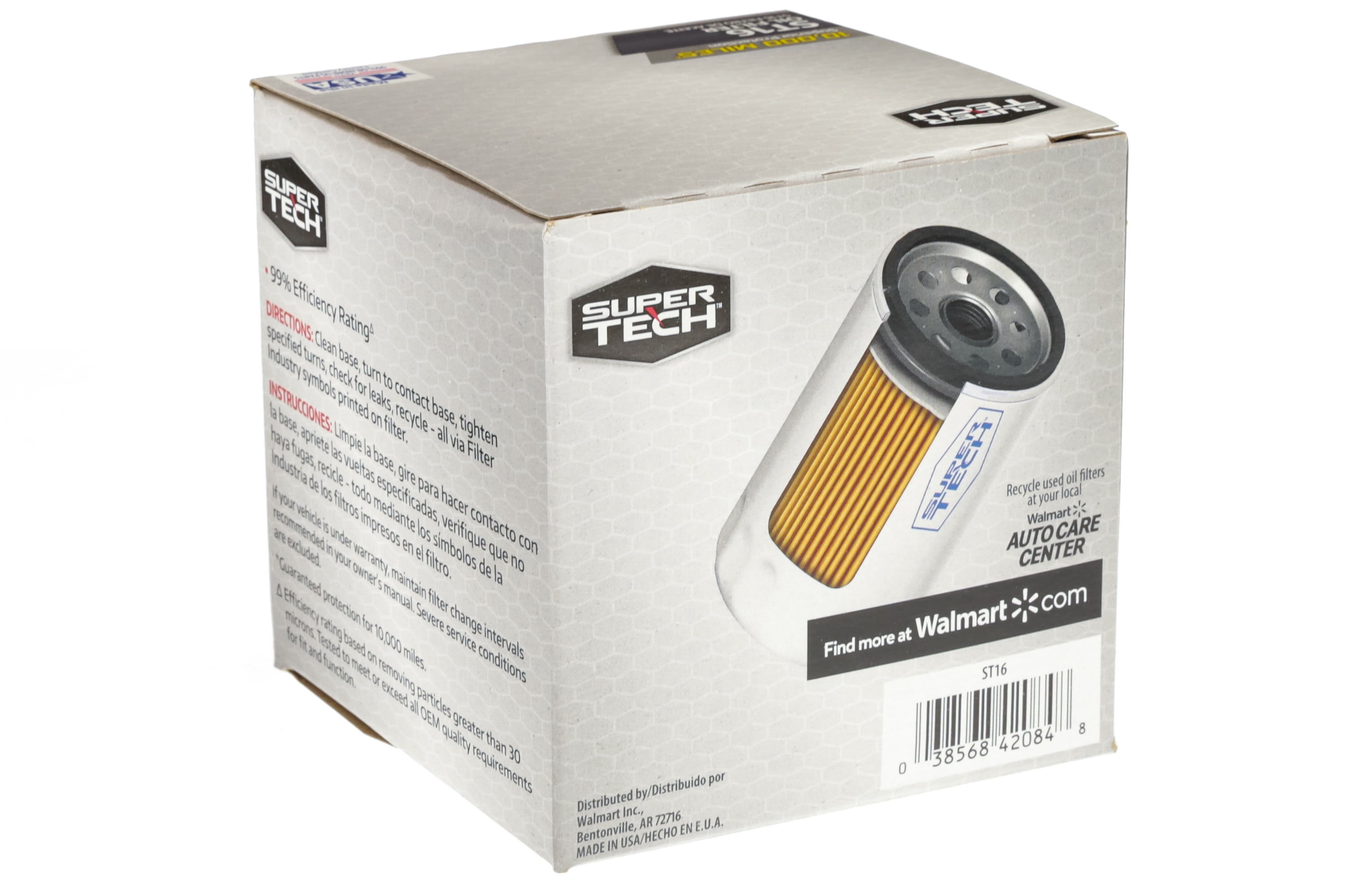 Super Tech Oil Filter, ST12750, 10K mile Filter for Buick, Cadillac ...