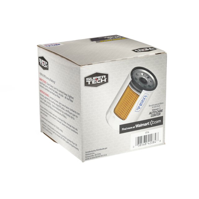 Super Tech Oil Filter, ST12750, 10K mile Filter for Buick, Cadillac ...