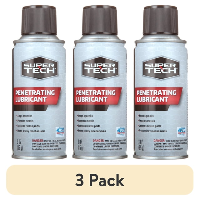 (3 pack) Super Tech Penetrating Lubricant, 3 oz. - Walmart.com