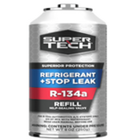 Super Tech R-134a A/C Refrigerant Refill with Stop Leak, 12oz - Walmart.com