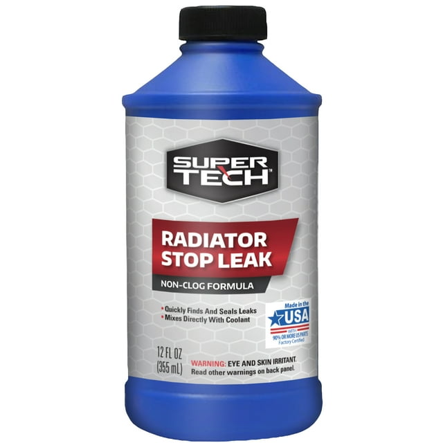 Super Tech Radiator Stop Leak Cooling System Additive, 12 oz. - Walmart.com