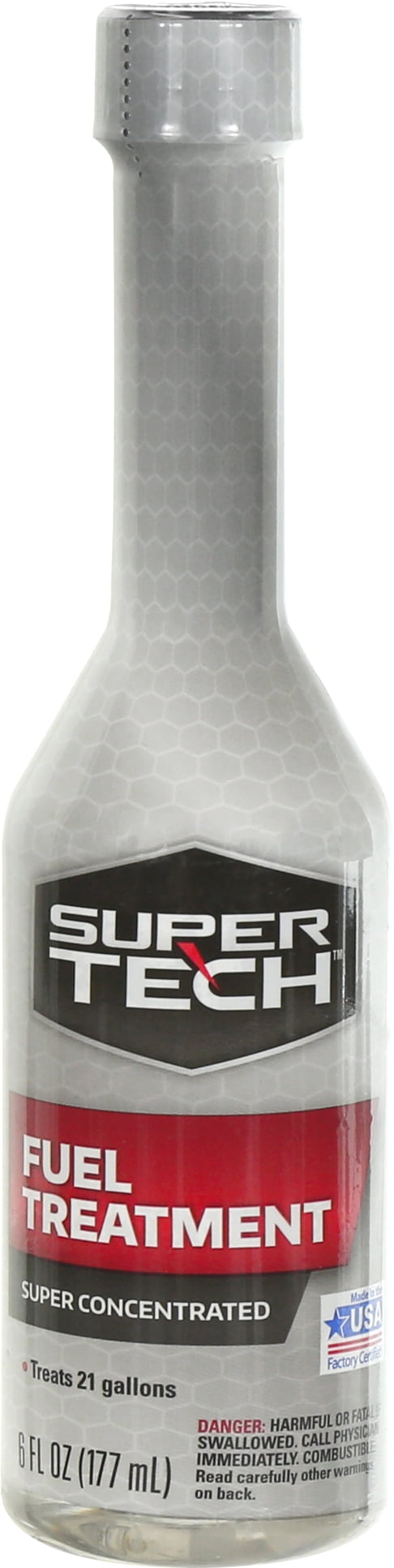 Super Tech Super Concentrated Fuel Treatment, 6 fl oz, Treats 21 ...