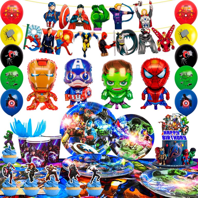 Decorative Superhero Cake Table Party Decor For The Jr. Superhero!