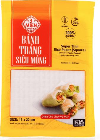 Super Thin Rice Paper (Square)- Pack of 3 - Walmart.com