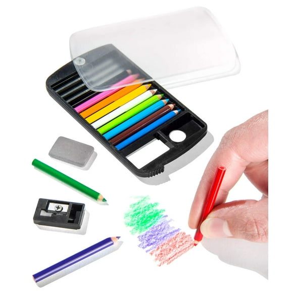 Mini Colored Pencils for Arts and Crafts Supplies with Vibrant Colors