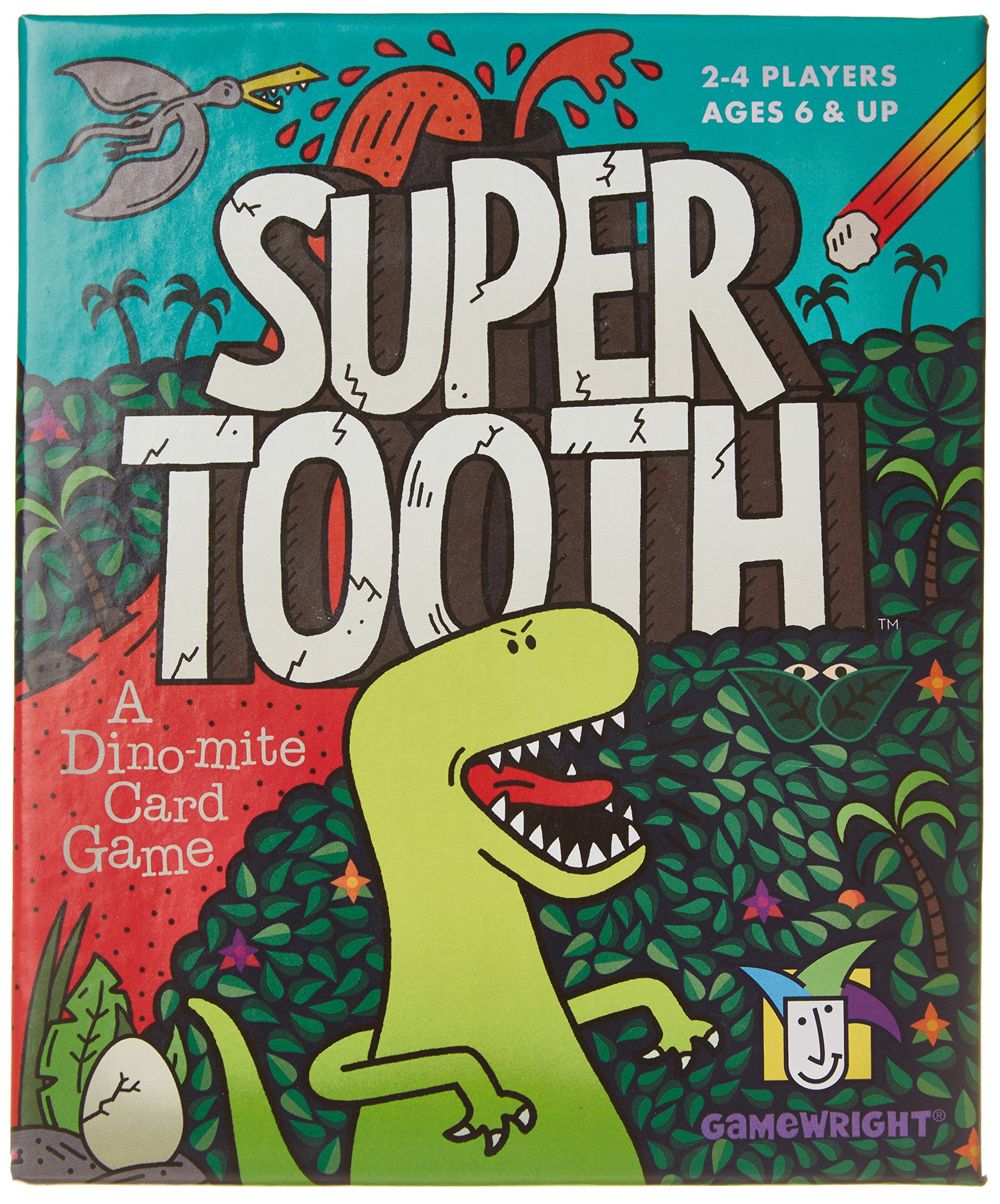 Super Tooth: A Dino-Mite Card Game - Walmart.com