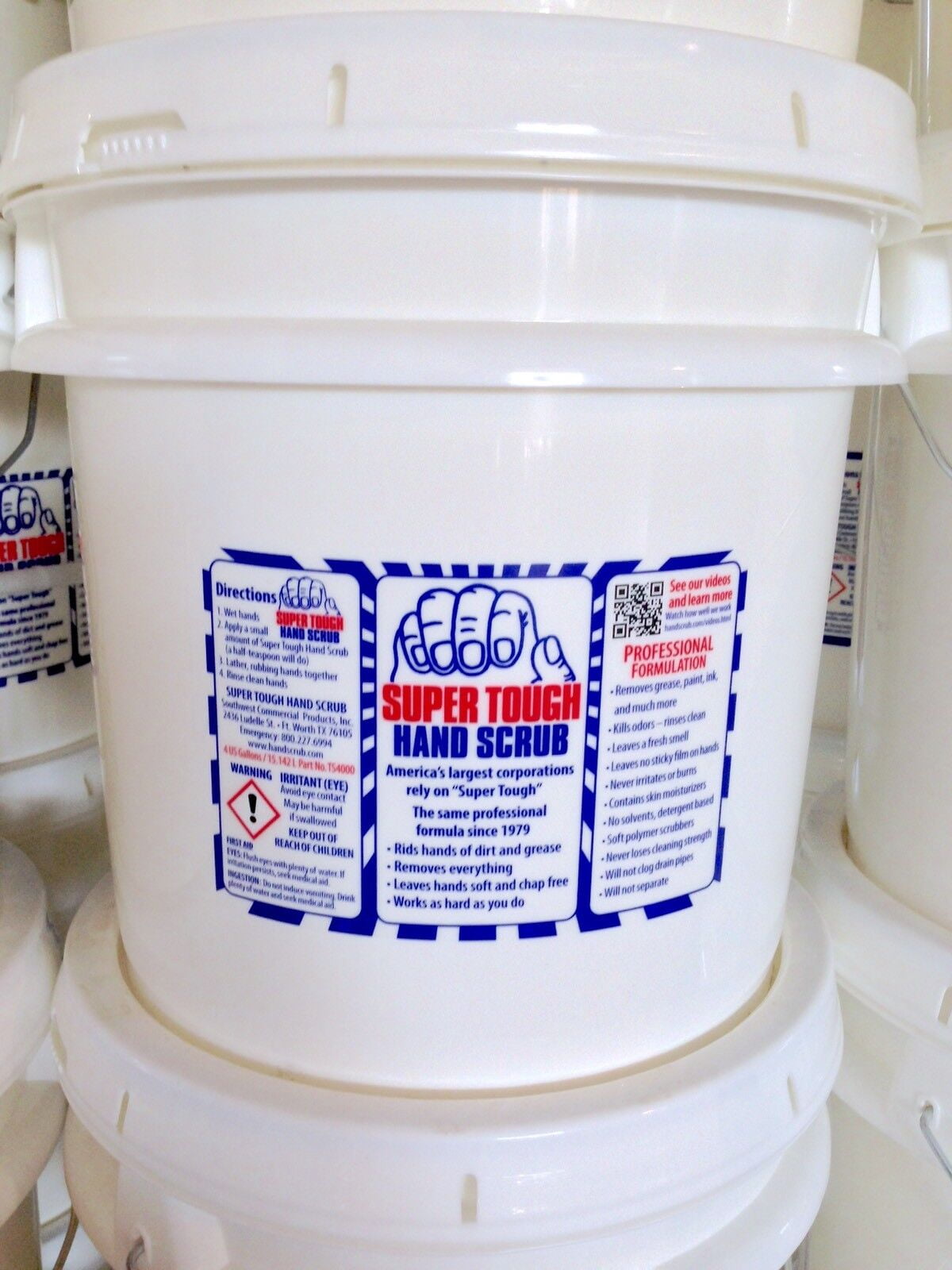 Super Tough Hand Scrub, Paste (4 Gallon Pail) - Walmart.com