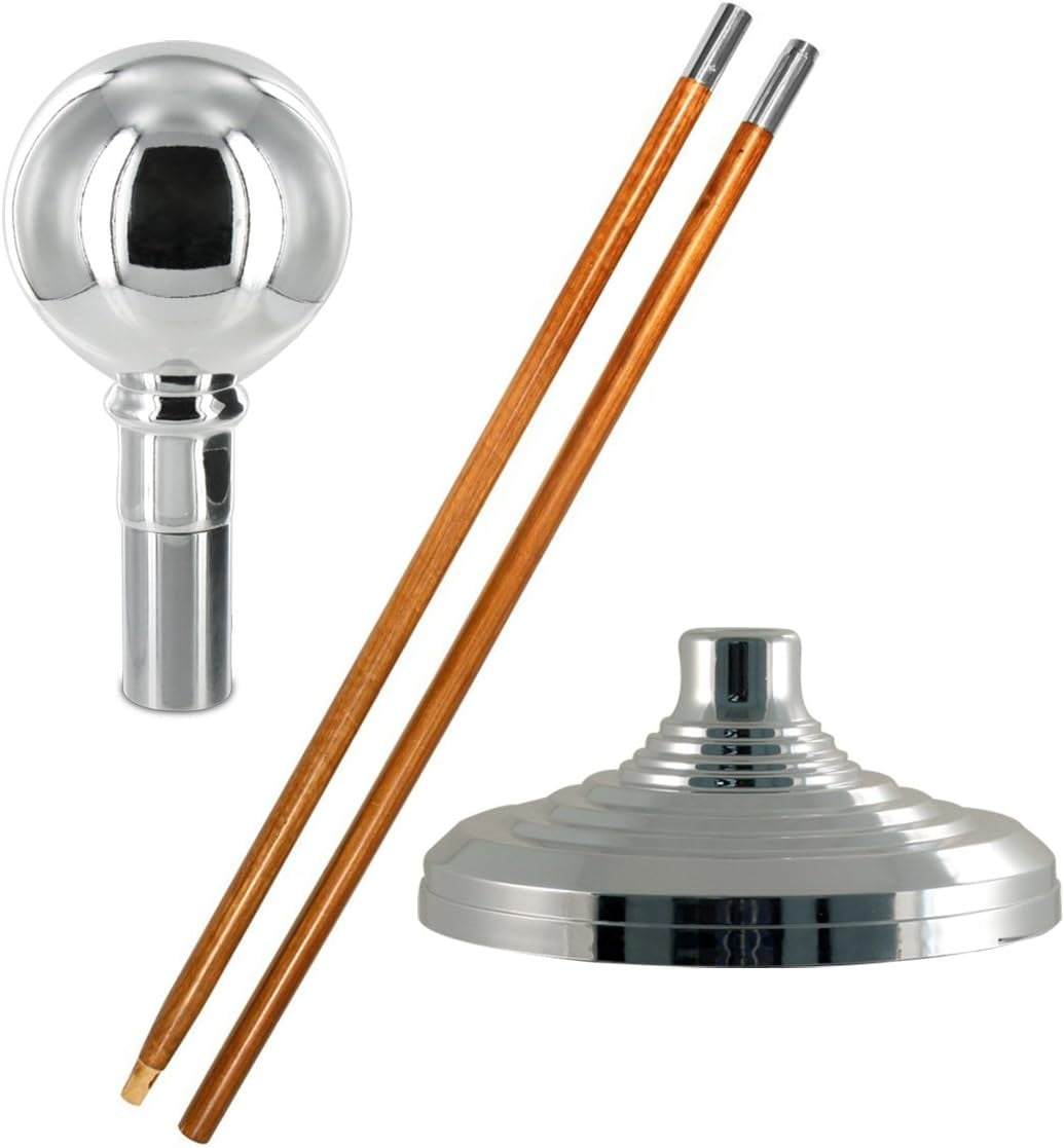 Super Tough Silver Indoor, Flagpole & Base | Indoor Flag Pole Kit ...