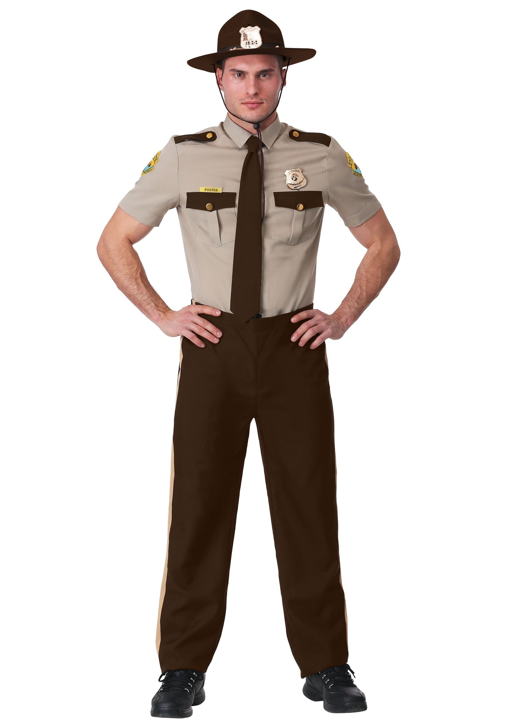 Super Troopers Adult Plus Size State Trooper Costume - Walmart.com