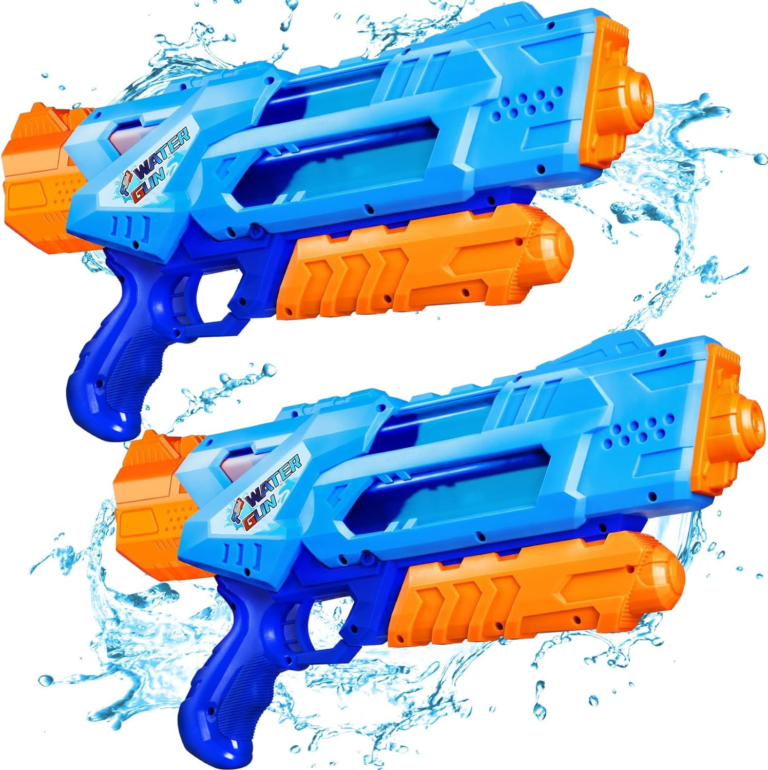 Super Water Guns for Kids Adults - 2 Pack Super Water Soaker 1200cc ...