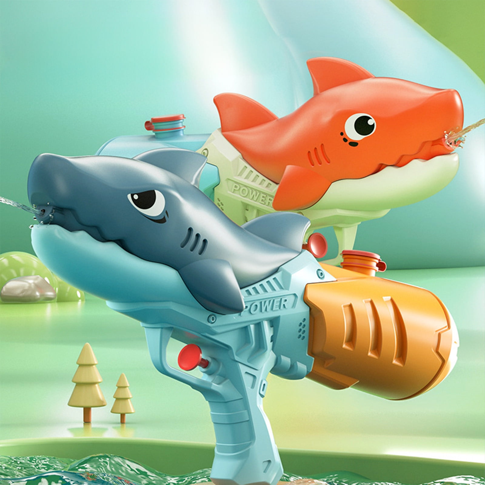 Super Water Soaker Blaster for Kids & Adults - 500ml Capacity Outdoor ...