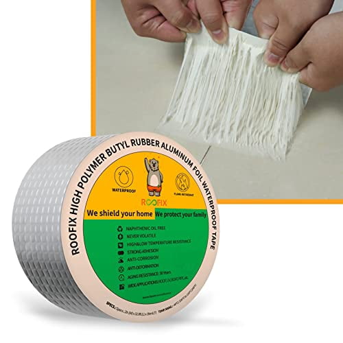 Super Waterproof Tape,Aluminum Butyl Rubber Tape,Butyl Tape,Gutter Tape ...