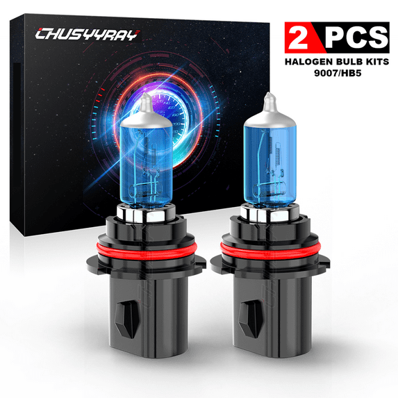 Super White 9007-HB5 Xenon 5000K 100/80w Halogen Headlight Light Bulb ...