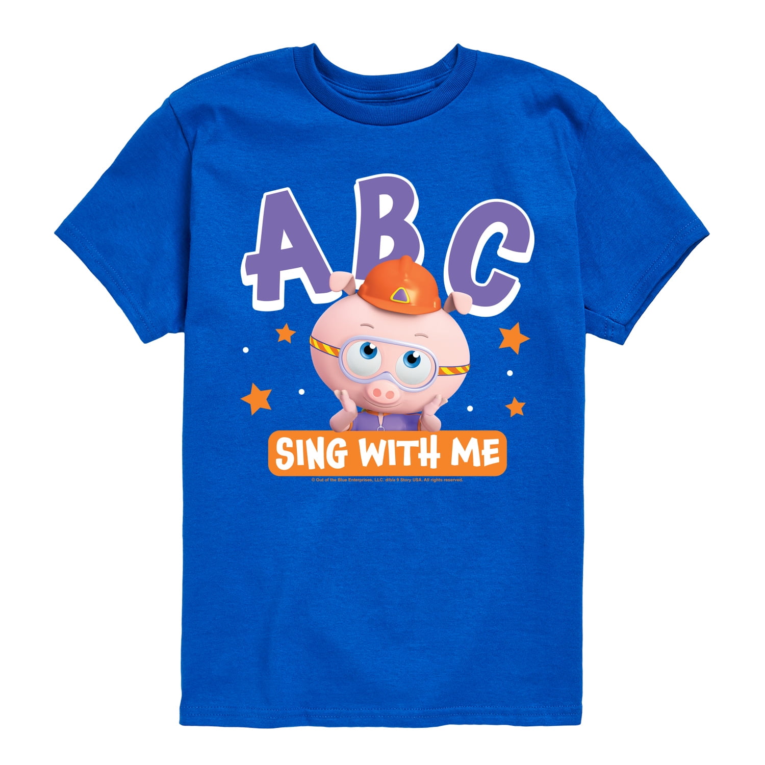 Super Why - ABC Sing With Me - Toddler And Youth Short Sleeve Tee ...