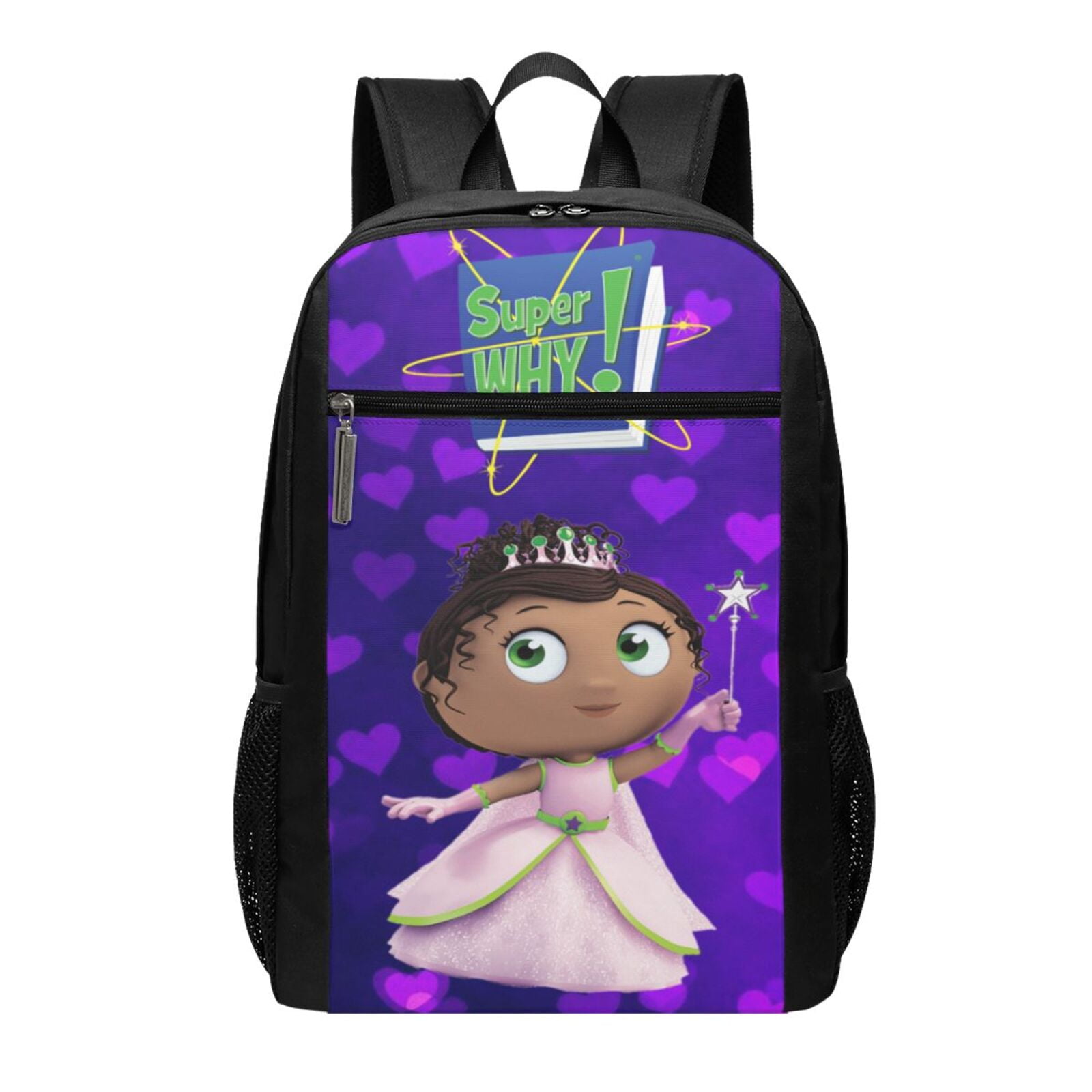 Super Why Backpacks Bookbag Casual Daypack Backpacks for Travel Camping ...